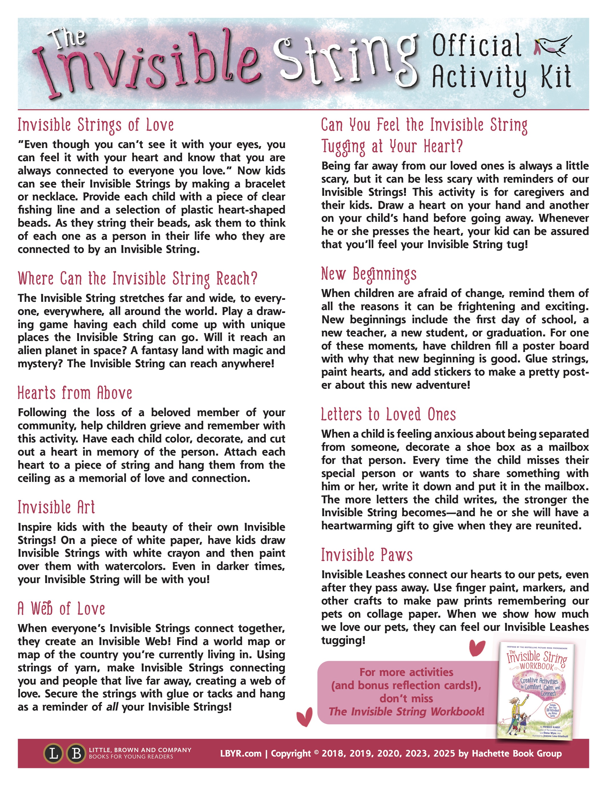 The Invisible String by Patrice Karst & Joanne Lew-Vriethoff | Hachette Book Group