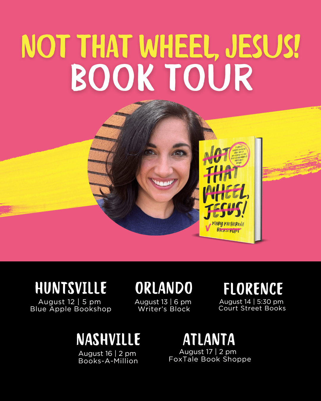 Not That Wheel, Jesus! by Mary Katherine Backstrom | Hachette Book Group