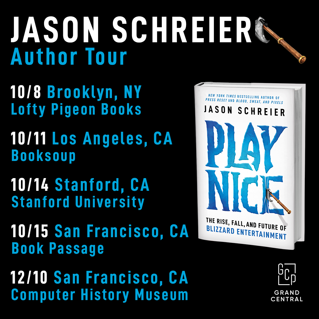 PLAY NICE Book Tour | Hachette Book Group
