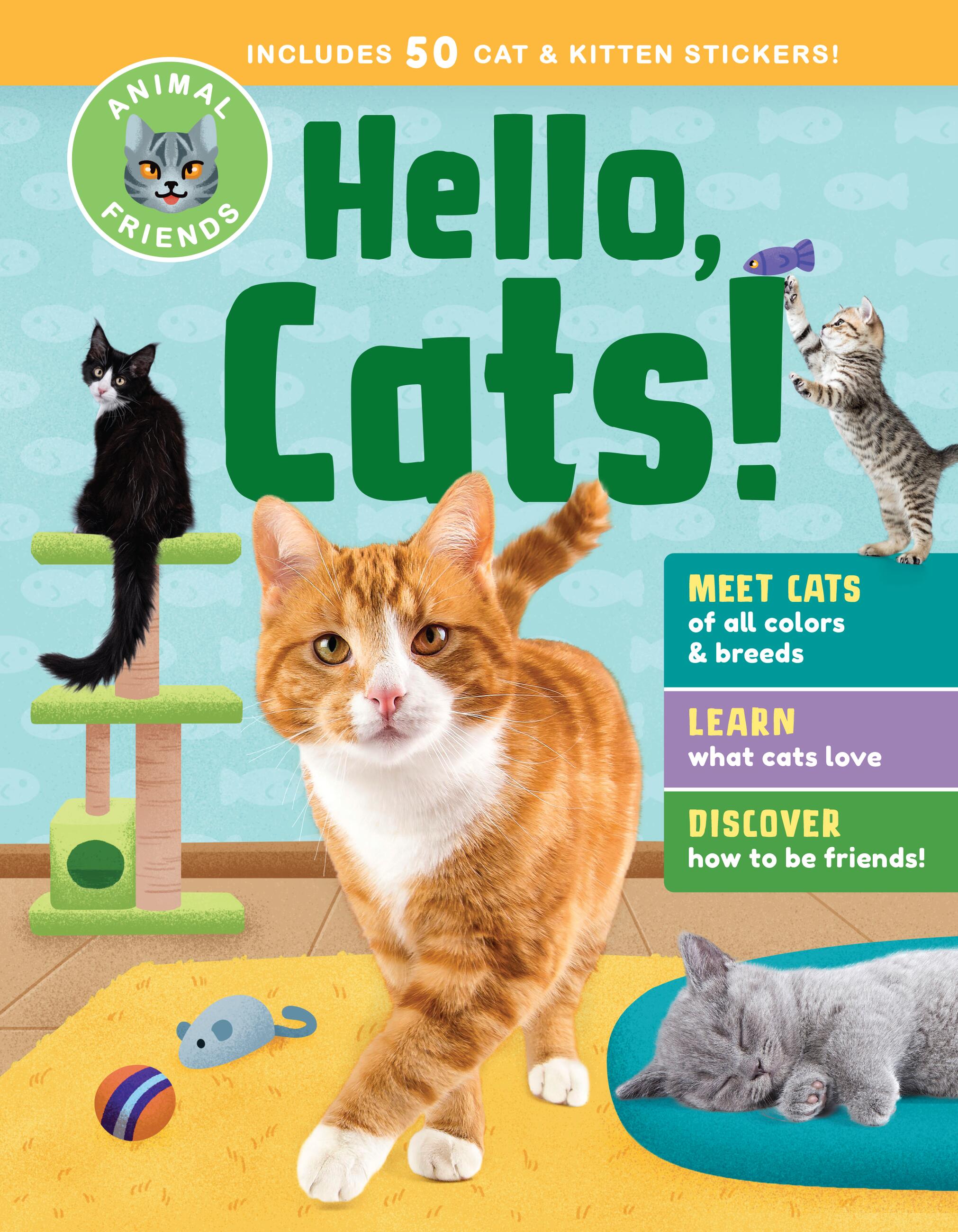 Animal Friends: Hello, Cats! by Editors of Storey Publishing | Hachette ...