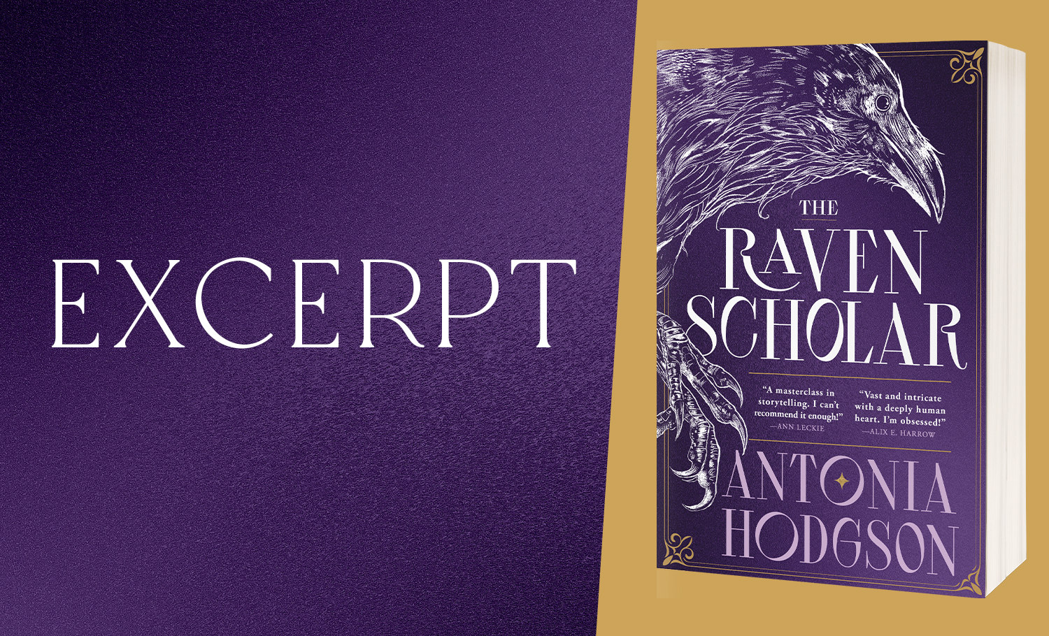 Exclusive Excerpt: The Raven Scholar by Antonia Hodgson | Hachette Book ...