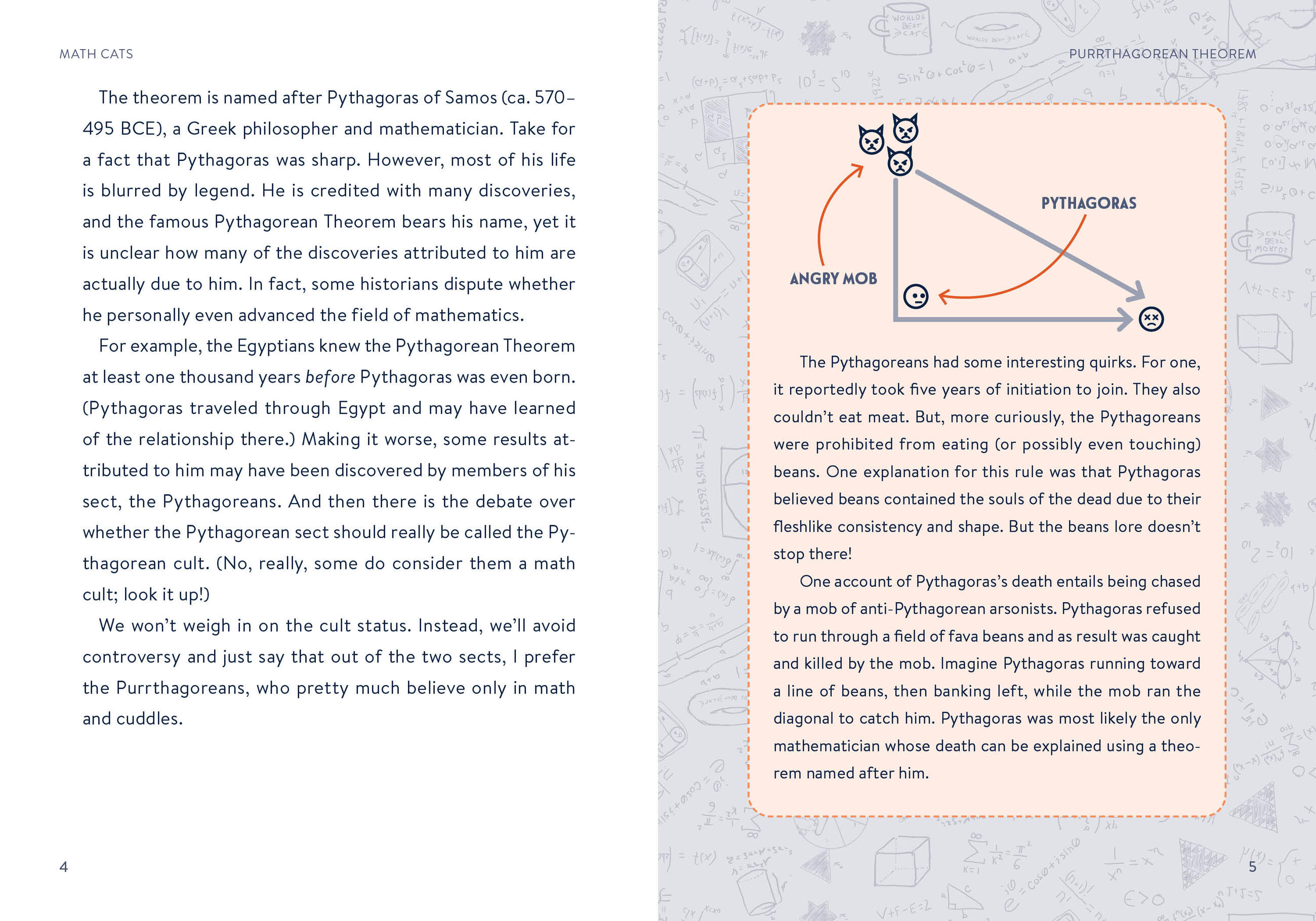 Math Cats by Daniel M Look, PhD | Hachette Book Group