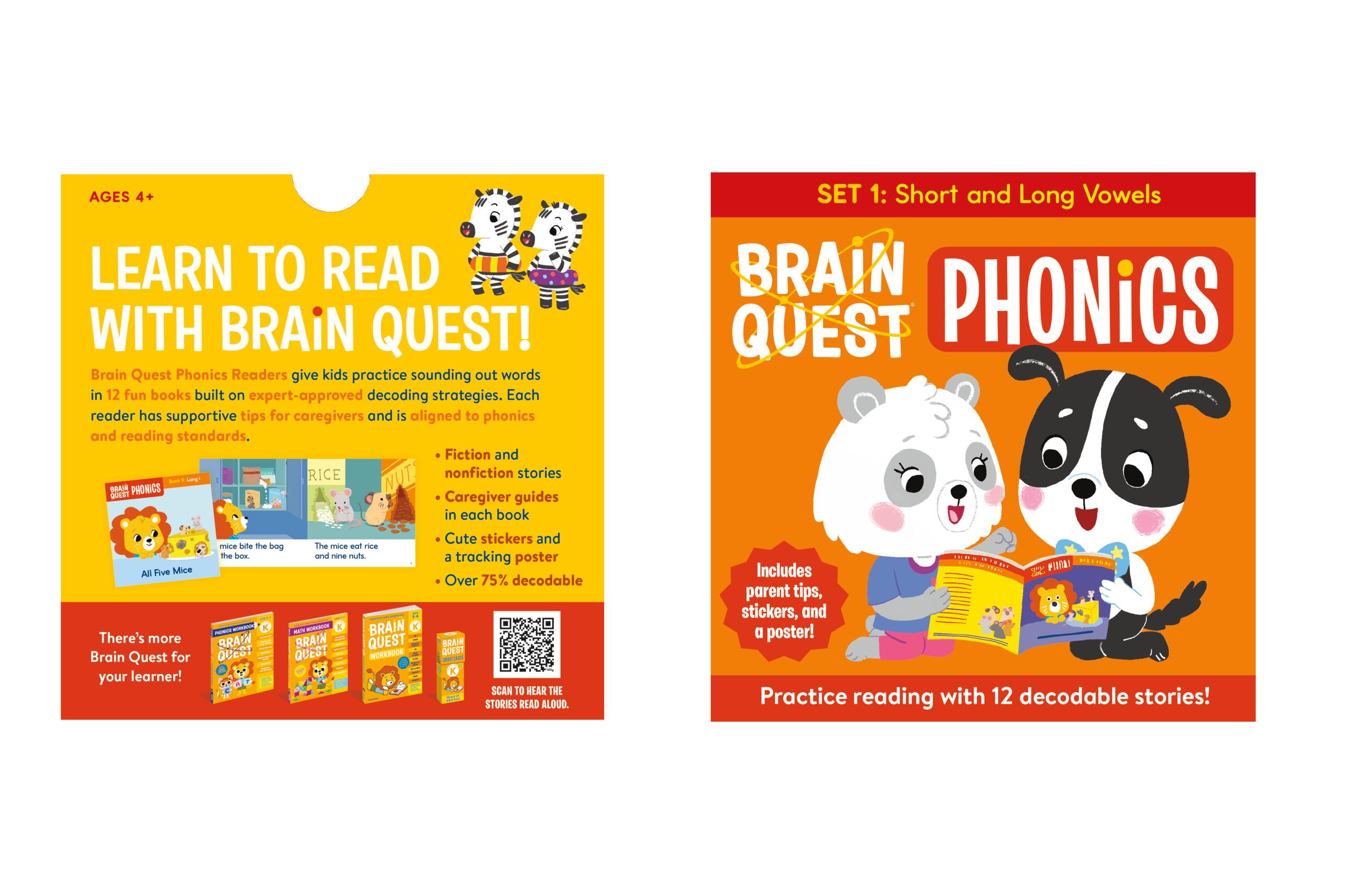 Brain Quest Phonics Workbooks | Hachette Book Group