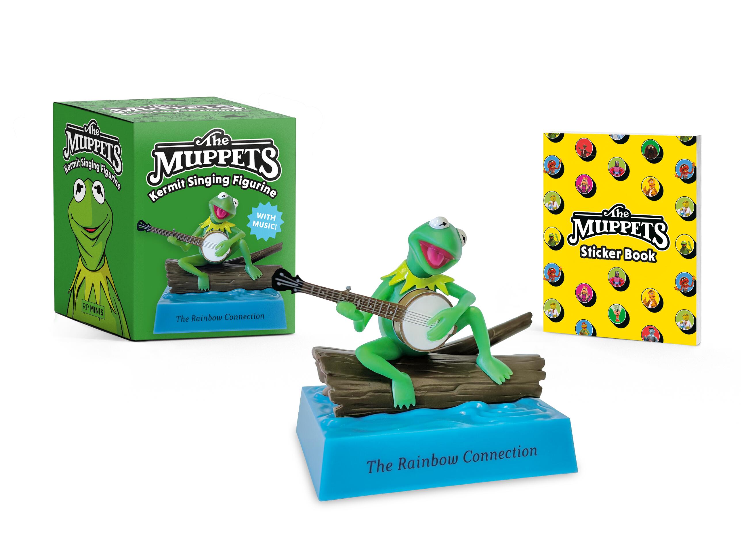 The Muppets: Kermit Singing Figurine by Running Press | Hachette Book Group