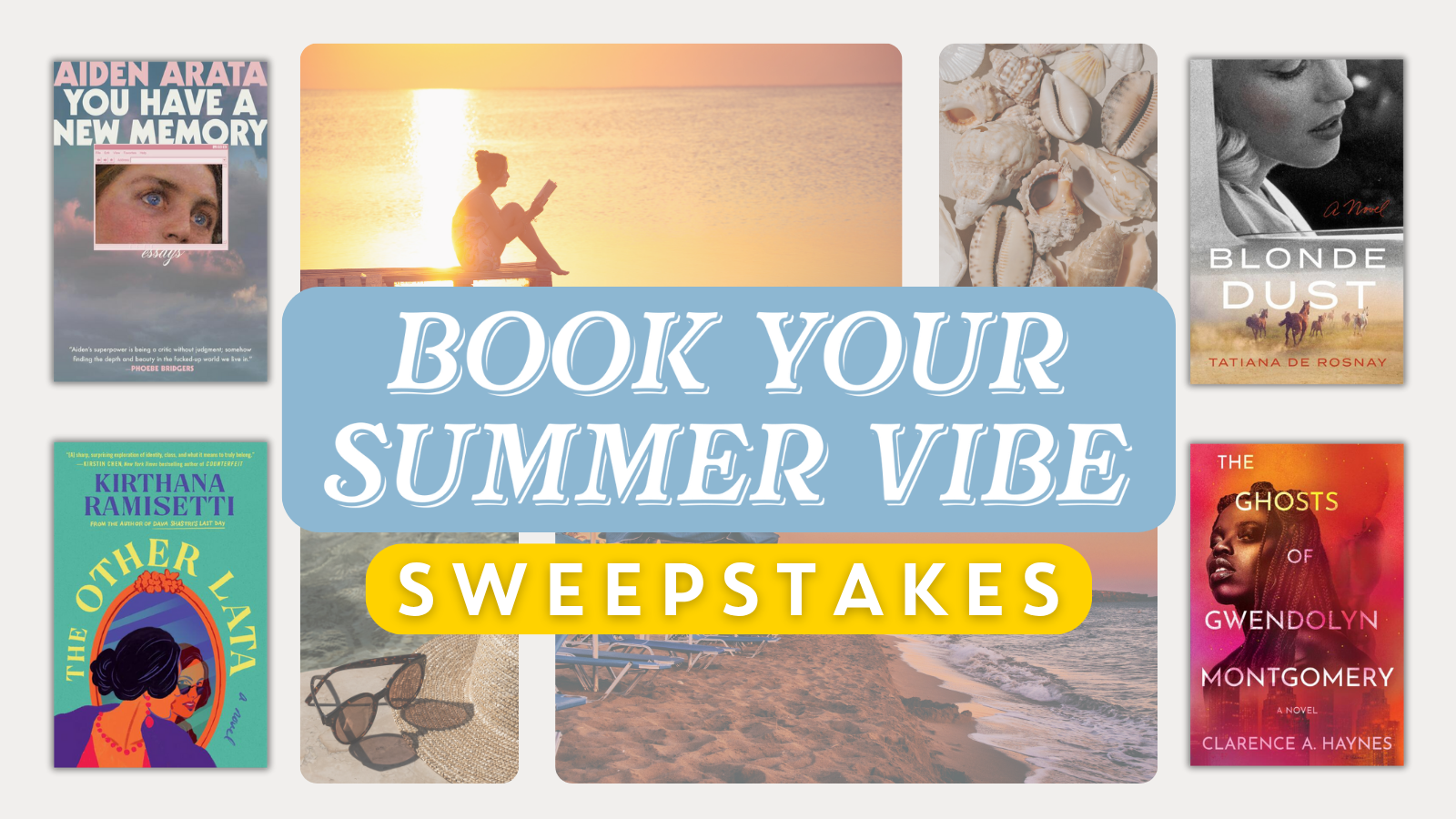Book Your Summer Vibe Sweepstakes | Hachette Book Group