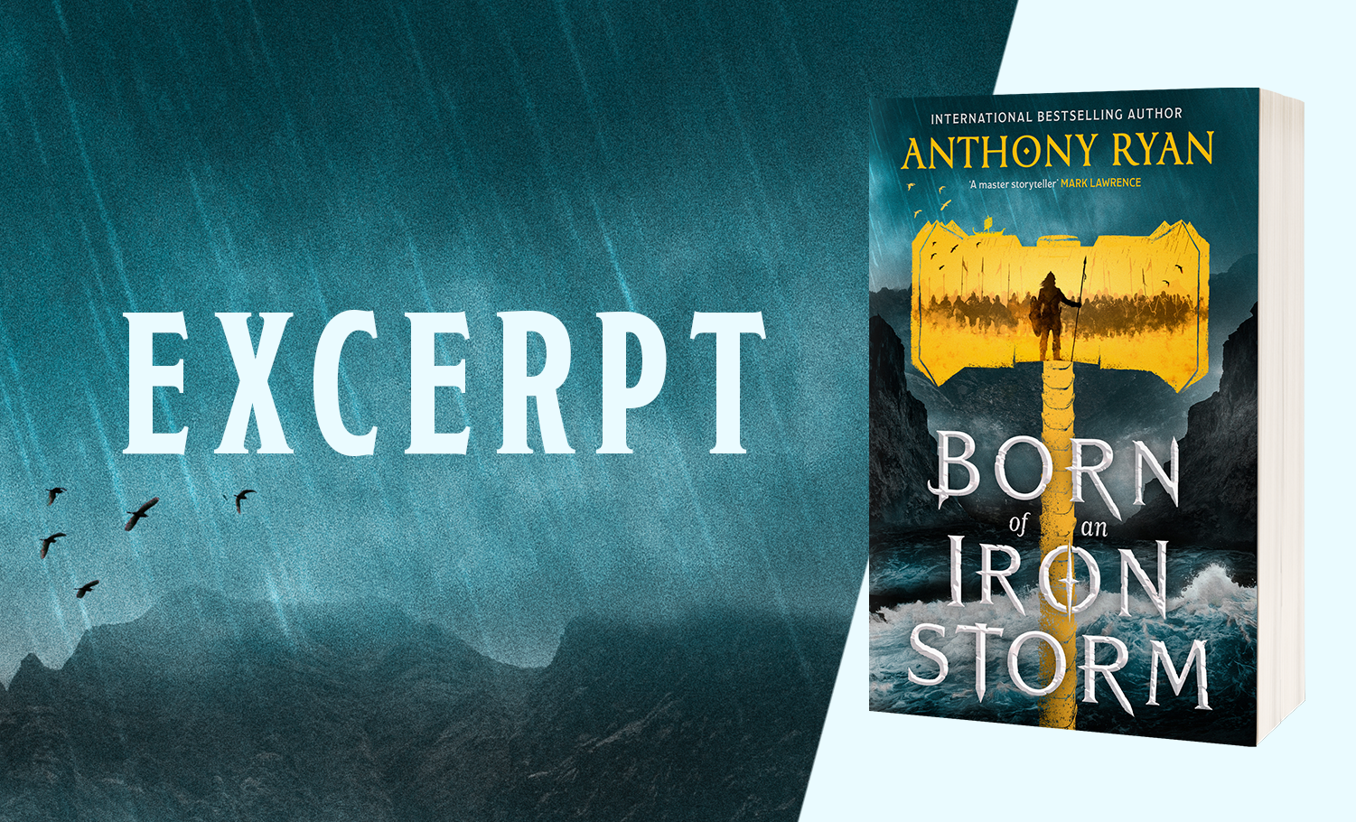 Excerpt: BORN OF AN IRON STORM by Anthony Ryan | Hachette Book Group