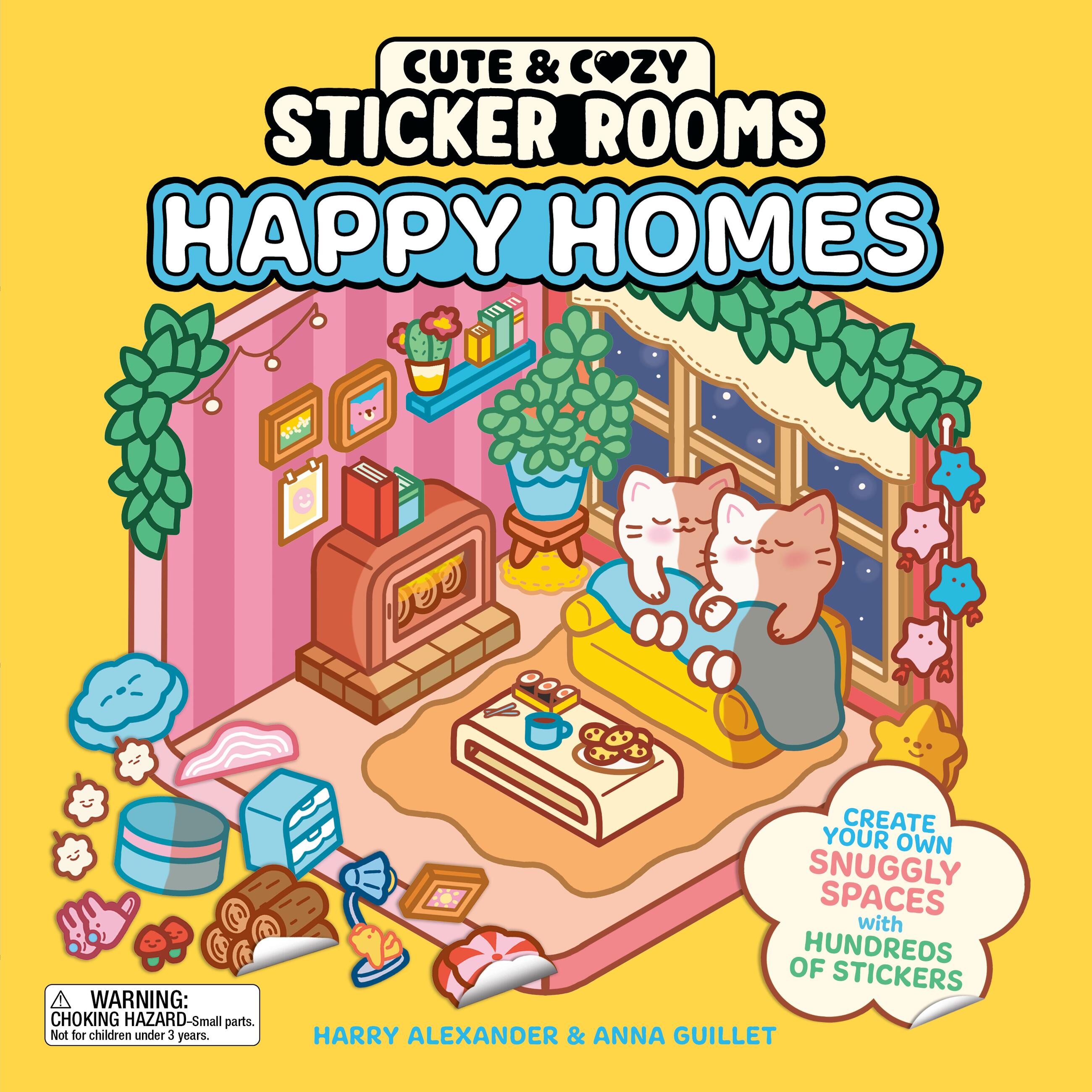Cute & Cozy Sticker Rooms: Happy Homes by Harry Alexander | Hachette ...