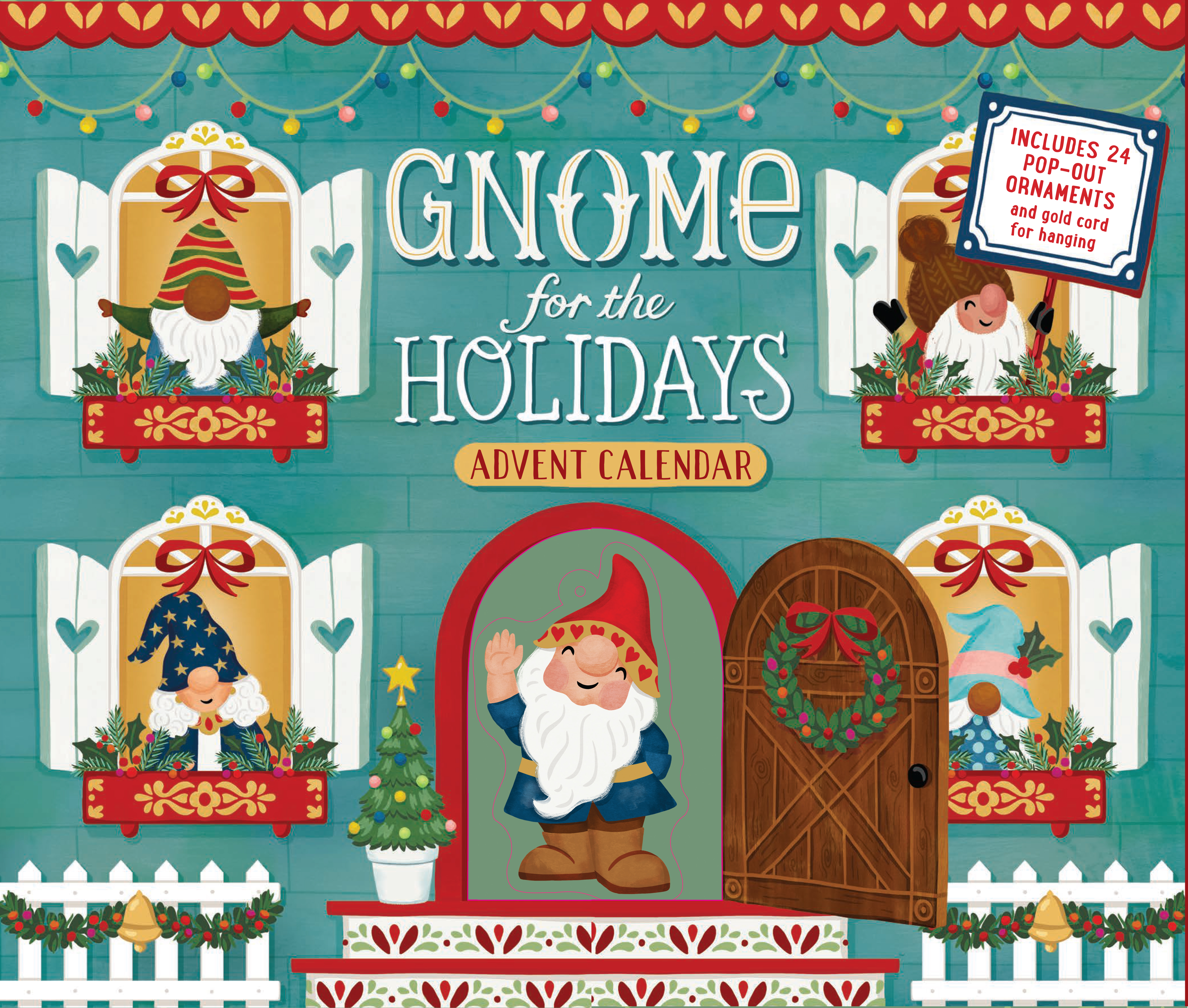 Gnome for the Holidays Advent Calendar by Workman Calendars & Anita ...