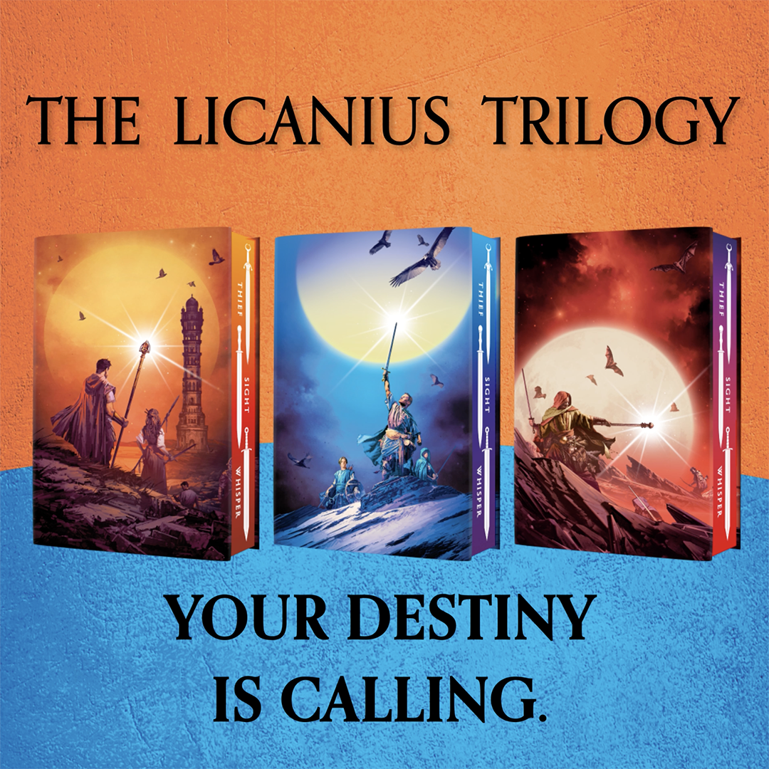 Cover Launch: THE LICANIUS TRILOGY Deluxe Hardcover Editions by James ...