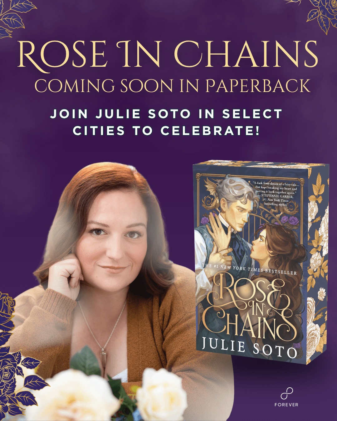Rose in Chains by Julie Soto Paperback Release | Book Tour and Preorder ...