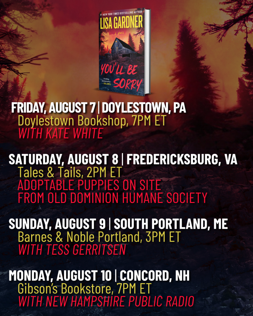 LISA GARDNER BOOK TOUR | Hachette Book Group
